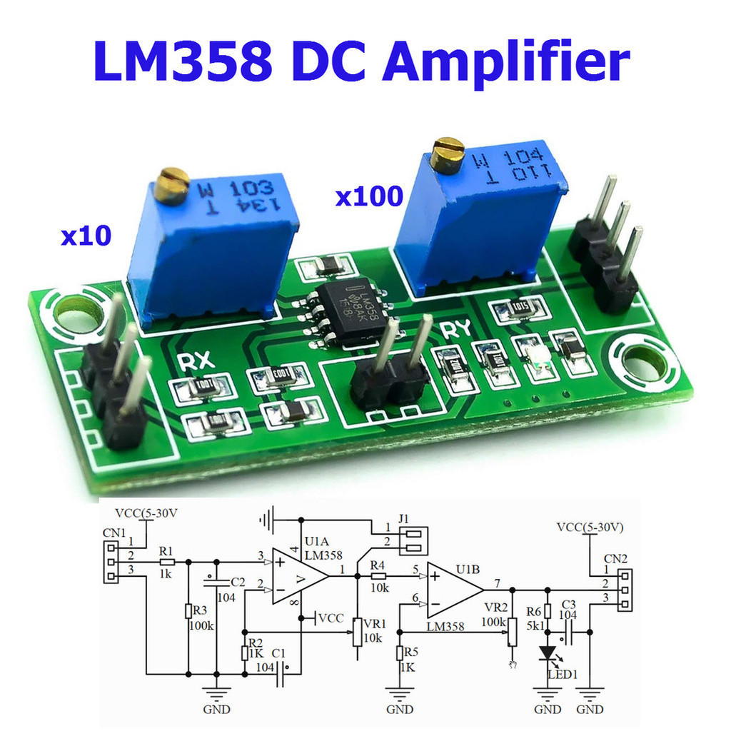 LM358 DC Ampifier module | Shopee Thailand