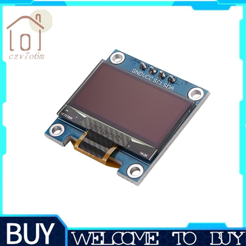 0.96 นิ้ว IIC I2C Serial GND 128X64 OLED LCD โมดูลจอแสดงผล LED SSD1306 ...