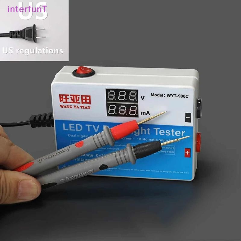 [InterfunT] Eu/us Plug LED Tester 0-300V เอาต์พุต LED TV Backlight ...