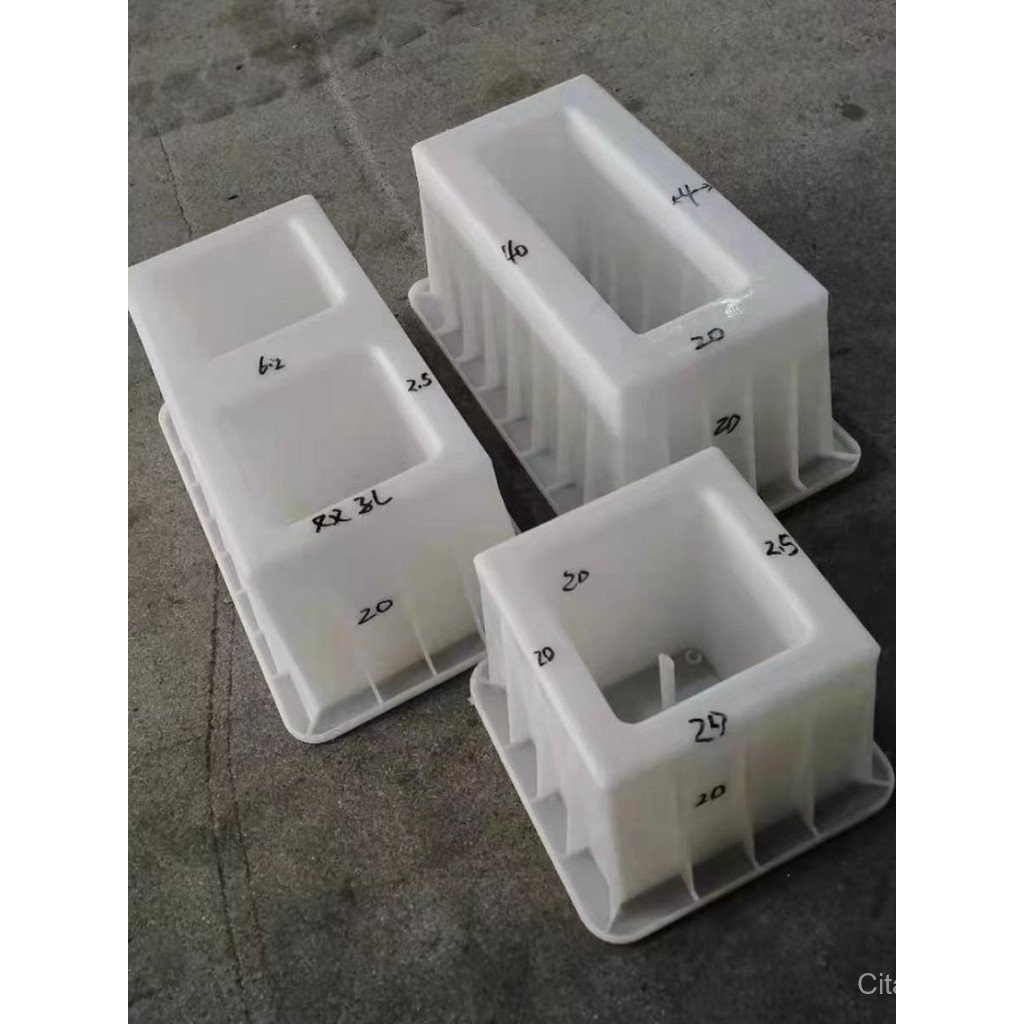 Stw5 40 × 20 × 20แม่พิมพ์อิฐกลวงที่นิยมในโลกออนไลน์โมดูลซีเมนต์พลาสติก ...