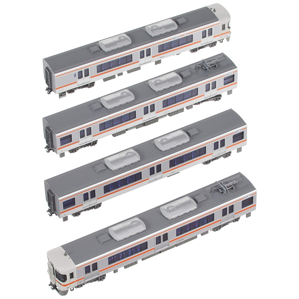 Kato N Gauge 313 Series 0 การกําหนดค่า Tokaido สายหลัก 4 ชุดรถ 10-1382 รถไฟรุ่นรถไฟรถไฟไฟฟ้า ...