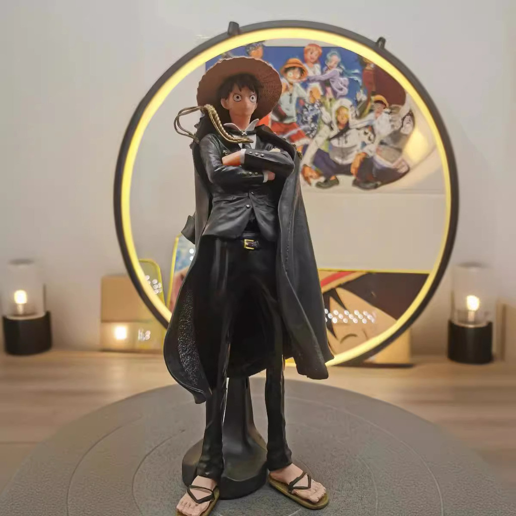 New Product#One Piece Art King20Anniversary Straw Hat Red Coat Red ...