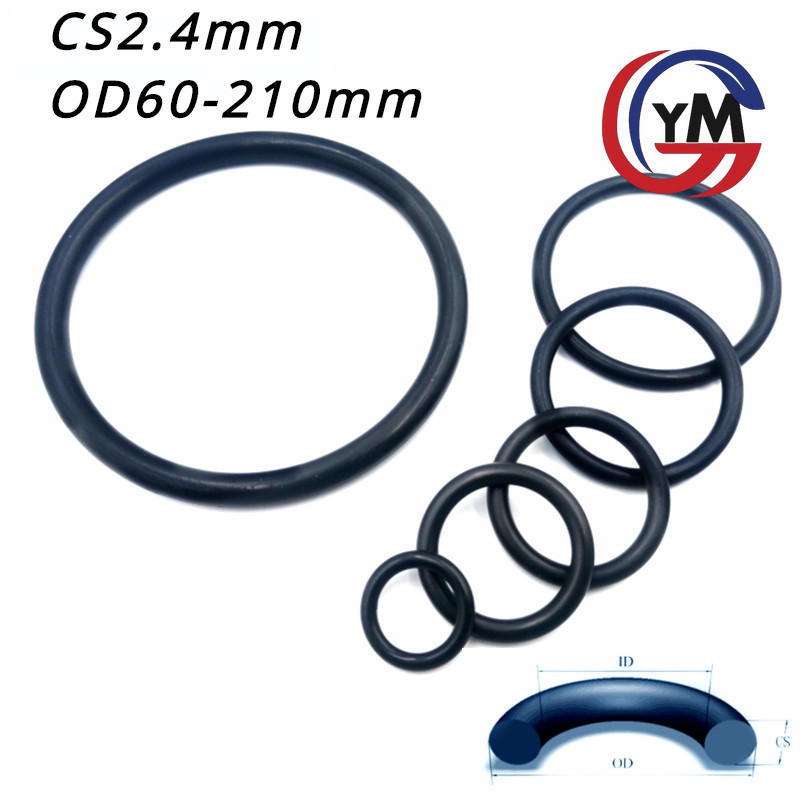 [ Ymh1 ] โอริง ORing O-ring ยางโอริง NBR เลือกขนาดได้ (CS2.4mm * OD60-210mm） | Shopee Thailand
