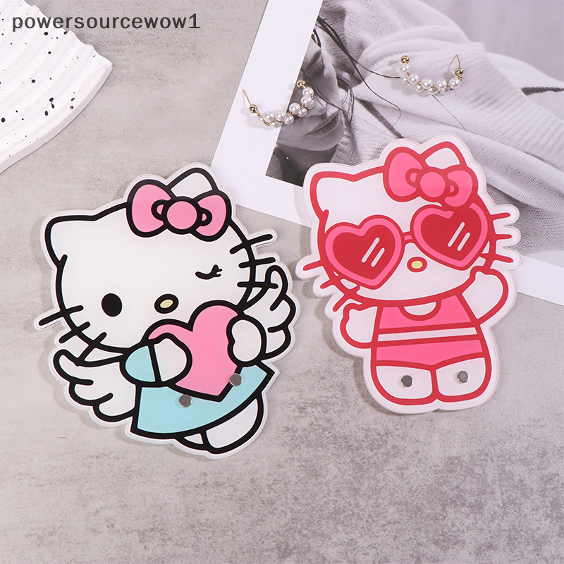 Wow สีสัน Sanrio Hello Kitty รูปร่างแม่เหล็กดูด False Lashes ถาดผู้ถือ ...