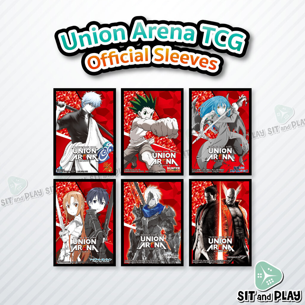 Union Arena - Official Sleeves - Gintama, Hunter X Hunter, Slime, Sword ...