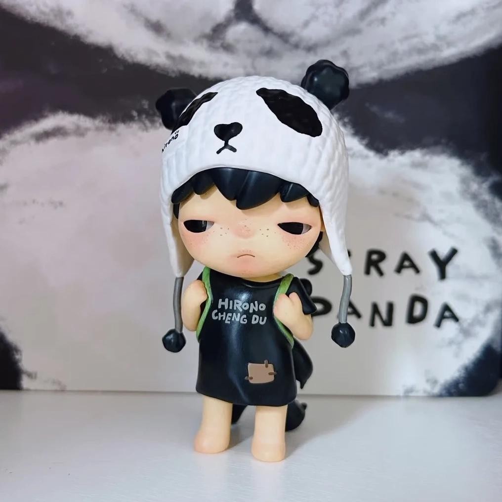 Pop Mart HIRONO HIRONO Stray Panda Doll Figure All-Made Limited ...