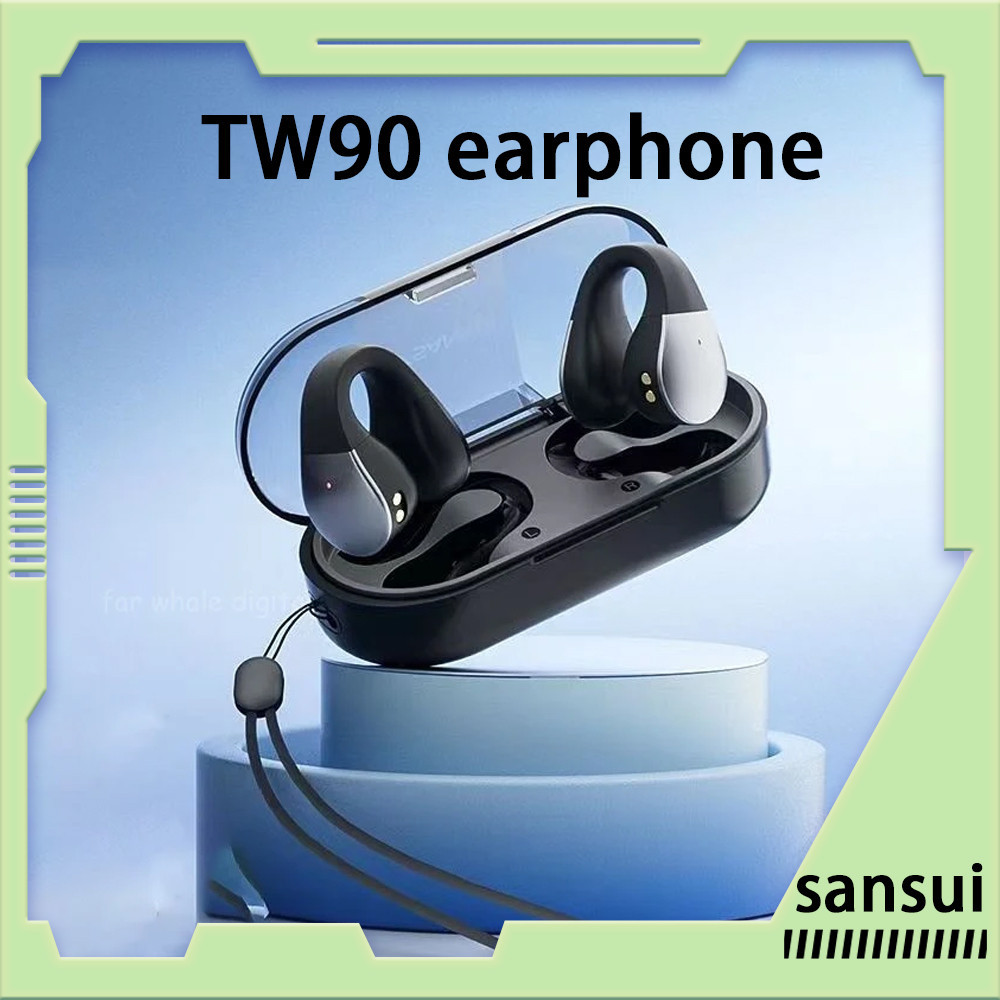 Sansui Tw90 หูฟังบลูทูธหูฟังแบบพกพากันน ้ ํา Denoise Bone Conduction ...