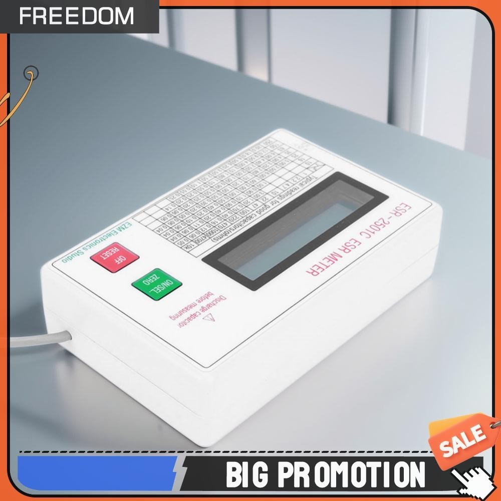 Esr DCR Tester จอแสดงผล LCD ESR Meter พร ้ อมตัวทดสอบคลิปแบตเตอรี ่ ...