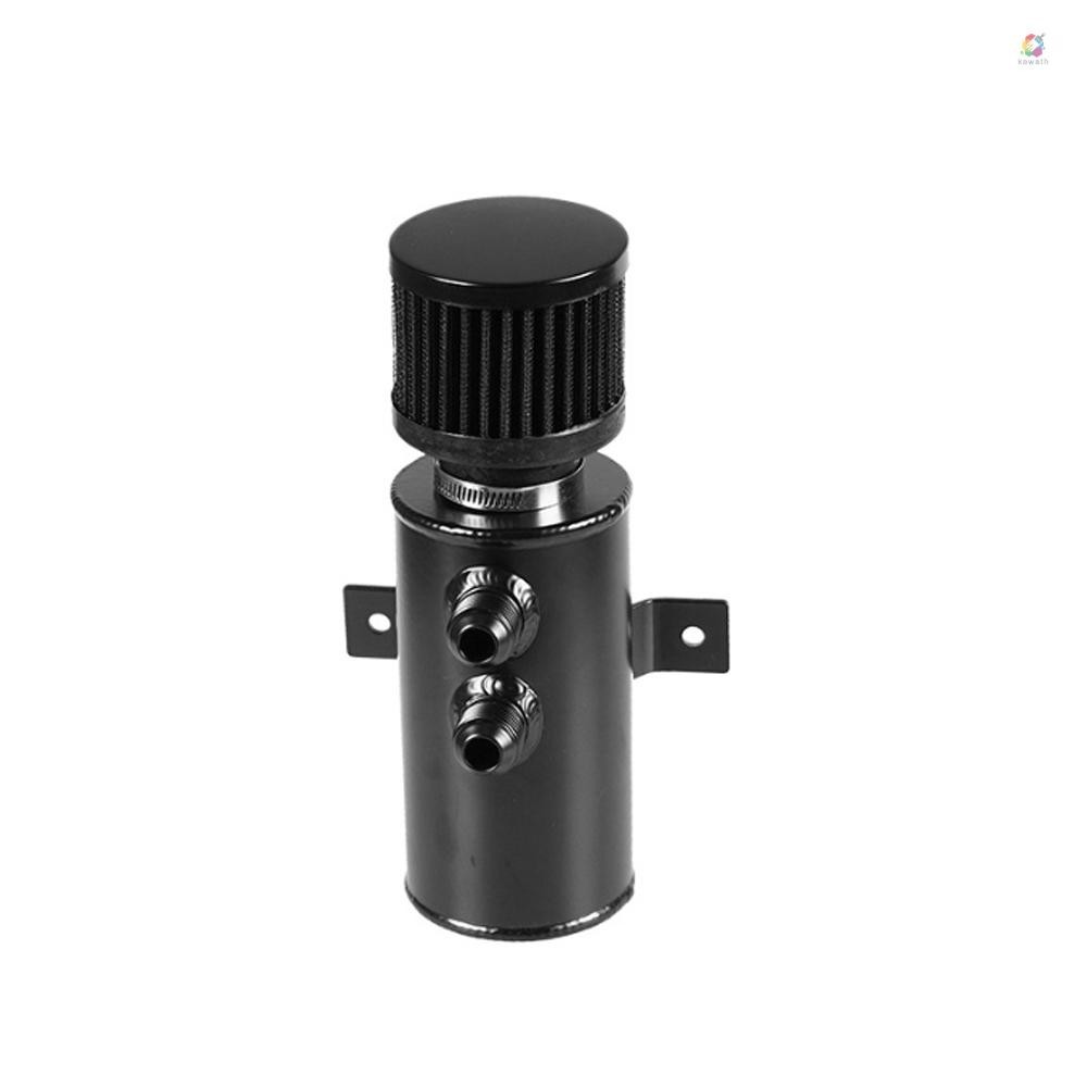 Kawath 10AN Baffled Oil Catch Can Universal Oil Breather Tanks with ...