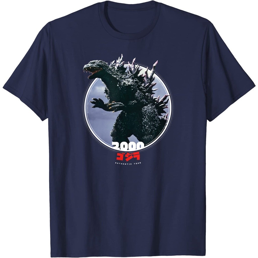 Godzilla 2000s Millennium Era Icons of Toho T-Shir สวยๆ วินเทจ เสื้อ ...