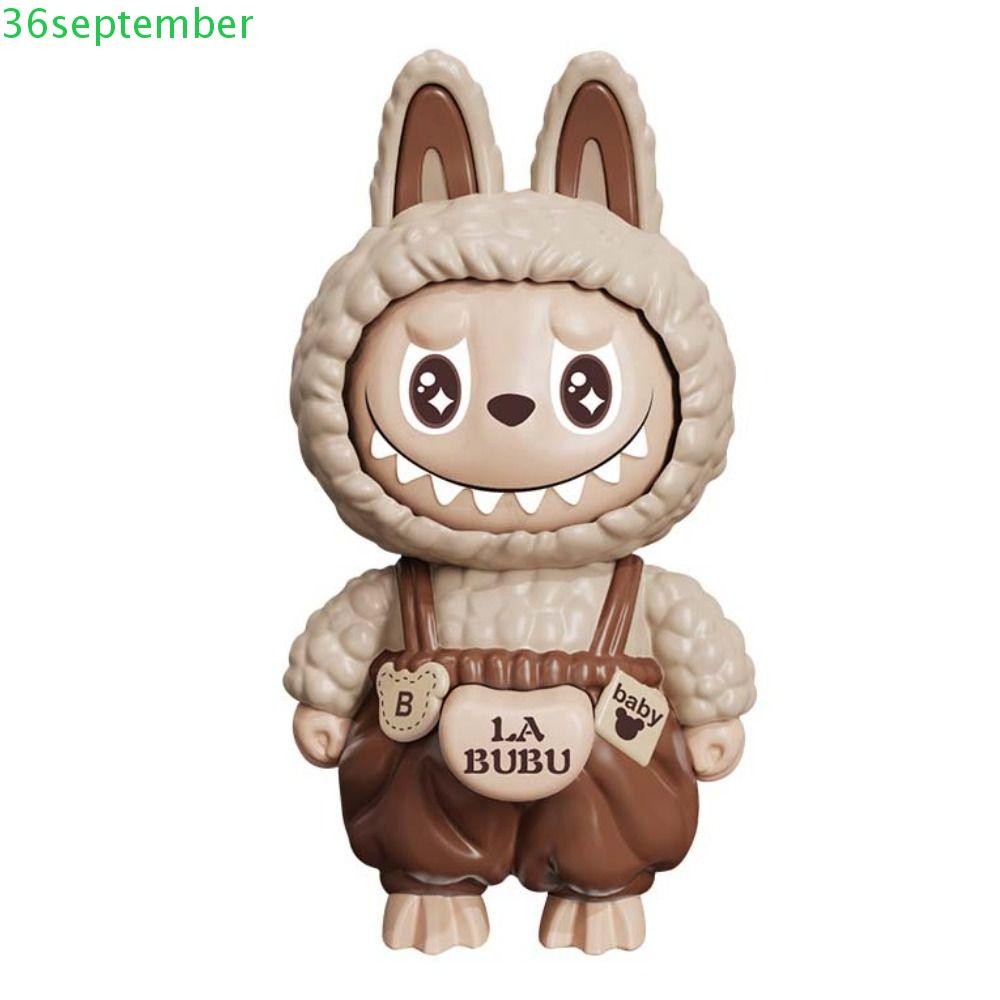 Spepember Labubu ตุ๊กตาเปลี่ยนหน้า,พร้อมพวงกุญแจ 3 Facial Labubu Face ...