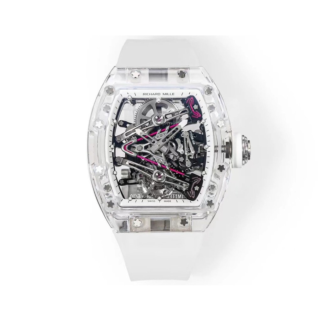 『คริสตัล』RICHARD MILLE เปิดตัวนาฬิกา RM 38-02 ธีมสีชมพูคริสตัล โครงกระดูก ทูร์บิยอง | Shopee ...