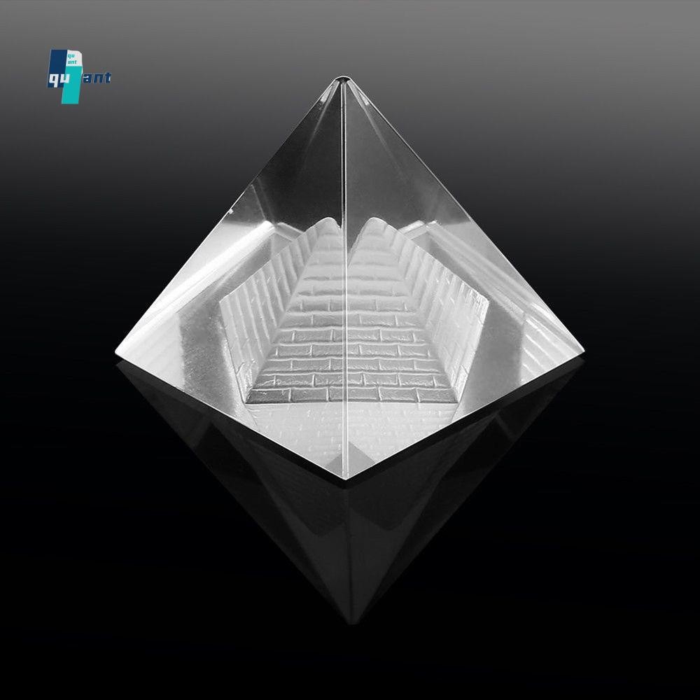 Quantumsky คริสตัลพีระมิดหุ่น Miniature ห้องนั่งเล่นอาคารโบราณรุ่นตกแต่งบ้าน 3D อียิปต์ ...