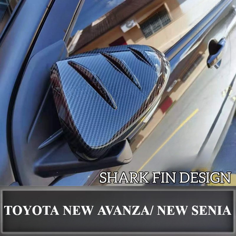 ฝาครอบกระจกมองข้าง TOYOTA NEW AVANZA/NEW SENIA SIDE | Shopee Thailand