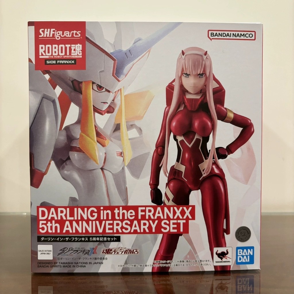 [พร้อมส่ง] ชุดครบรอบ 5 ปี ROBOT Soul Crane Orchid SHF Zero Two ของทีมชาติ BANDAI | Shopee Thailand