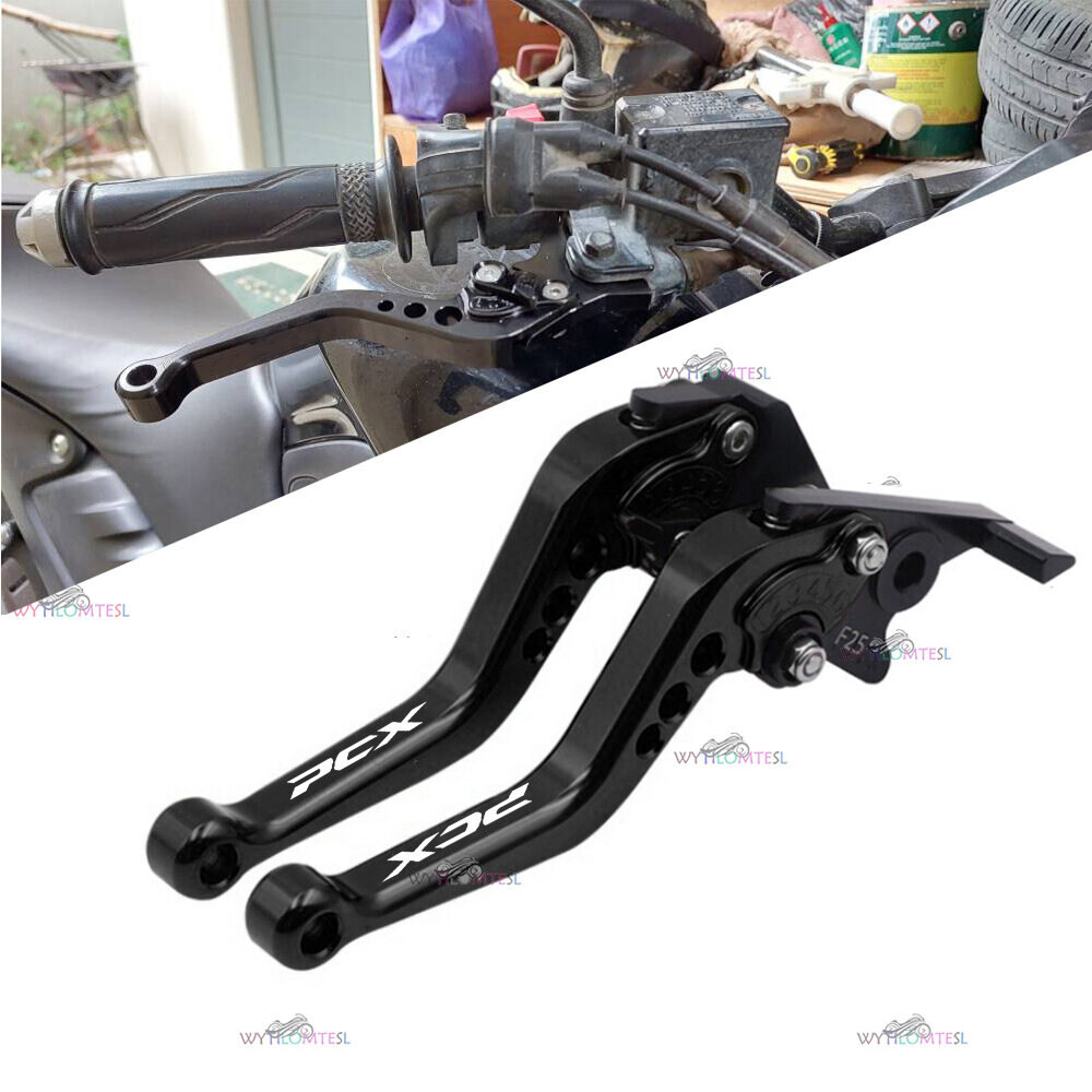 สําหรับ HONDA PCX125 PCX150 PCX160 PCX 125 150 160 CNC อลูมิเนียม 6-ขั้นตอนปรับพับเบรคคันโยก ...