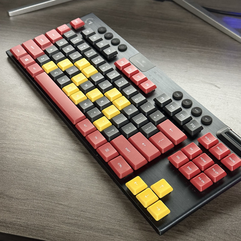 G G913 PBT Keycap Logitech G913TKL G813 G915 G915TKL PBT สีดําสีขาว ...