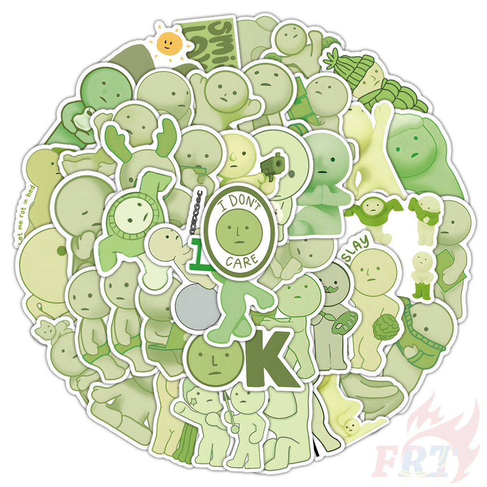 50ชิ้น/เซ็ต สติ๊กเกอร์ SMISKI Series 01 Diy แฟชั่นสติ๊กเกอร์ Doodle กัน ...