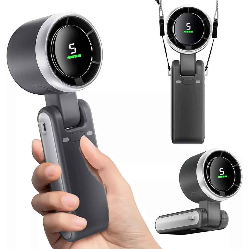 Portable Mini Handheld Fan - Compact, USB Rechargeable, Perfect for ...