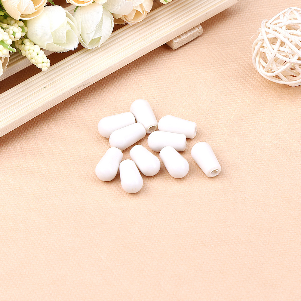 [explosion1.th] 10 ชิ้น 4 มม.พลาสติก 3 Way Toggle Switches Knob Cap Tip สําหรับ LP กีตาร์ไฟฟ้า ...