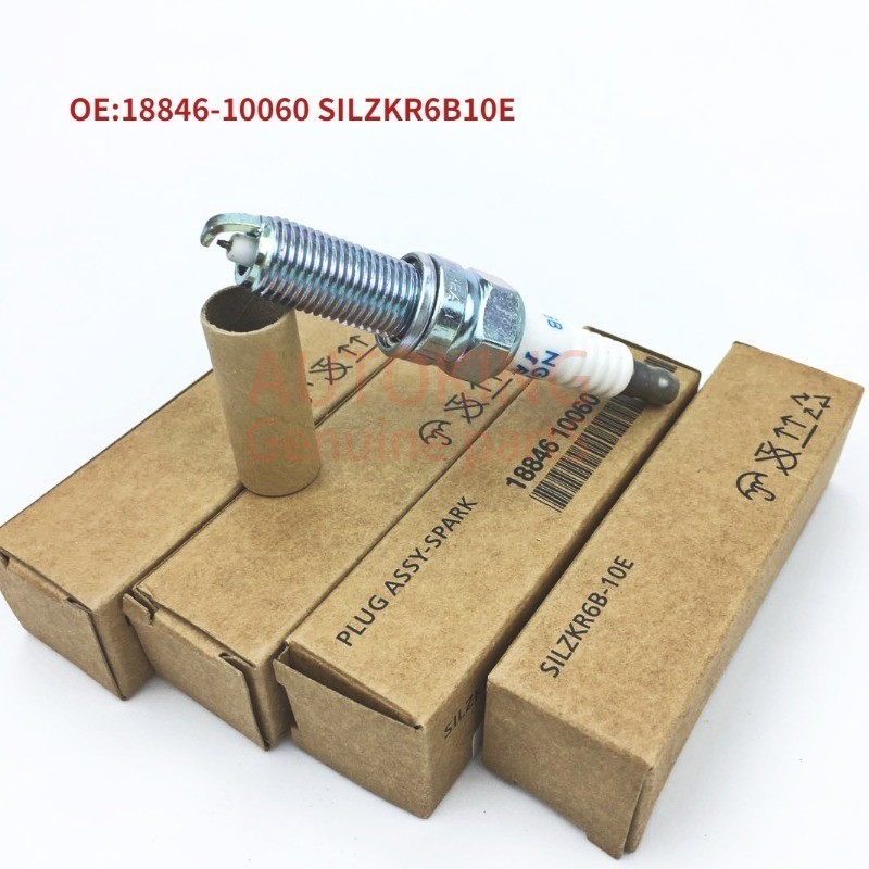 อิริเดียม 18846-10060 4 ชิ้น 1884610060 Silzkr6b10e หัวเทียน สําหรับ ...