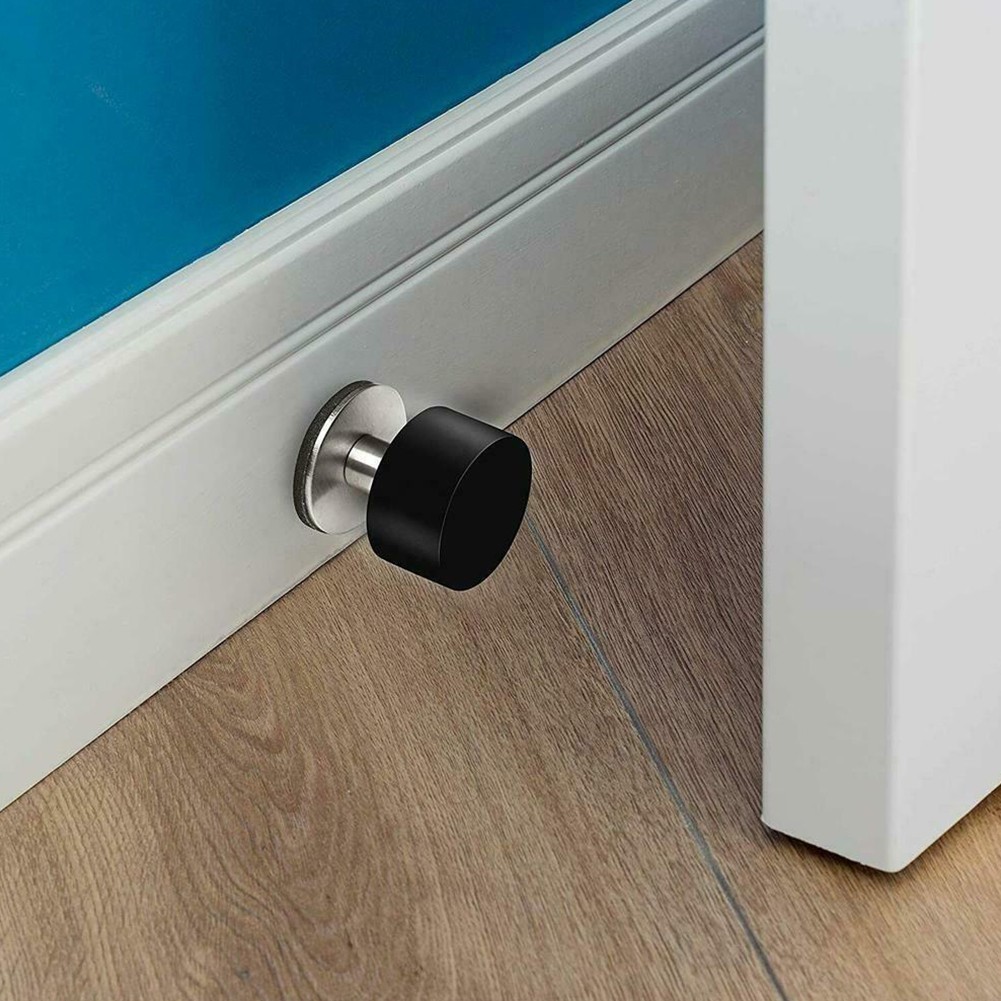 [LVDN ] Non Punch Door Stopper Self Adhesive Heavy Duty Stainless Steel ...