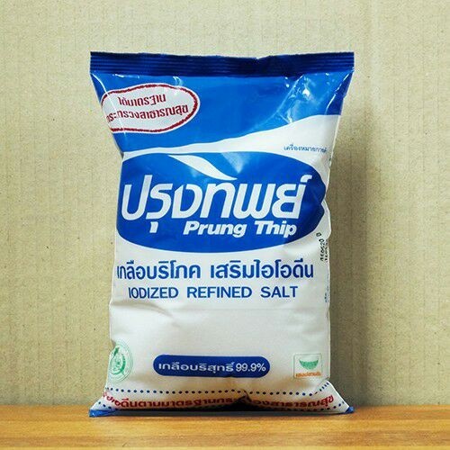 PRUNG THIP ปรุงทิพย์ เกลือบริโภค เสริมไอโอดีน 1 กิโลกรัม | Shopee Thailand