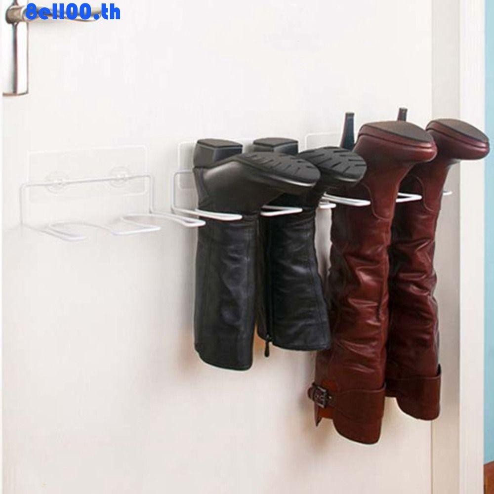 Darnellya ยาวรองเท ้ าRack , เหล ็ กสีขาวรองเท ้ าชั ้ นเก ็ บ , มัลติฟังก ์ ชั ่ Self-Adhesive ...