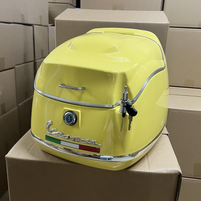 คุณภาพดี Vespa 150 Sprint กล ่ องท ้ ายรถจักรยานยนต ์ gts300Vespa Retro ...