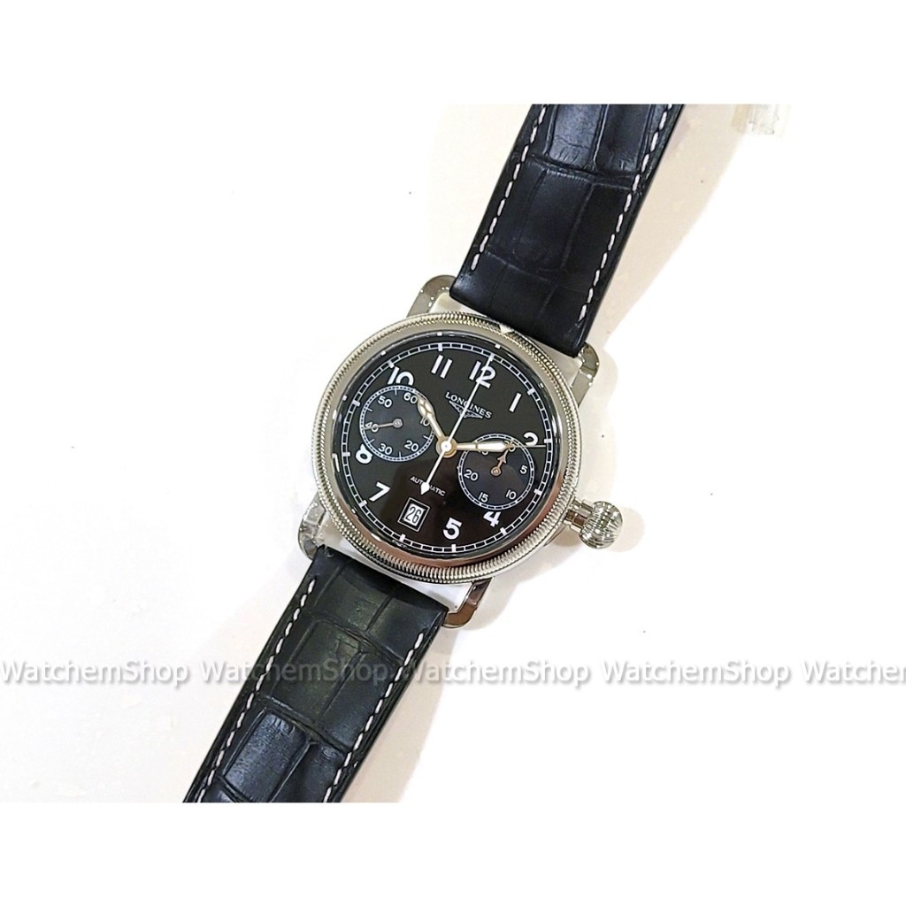 Longines Avigation Oversize Crown Single Pusher Chronograph Heritage ...
