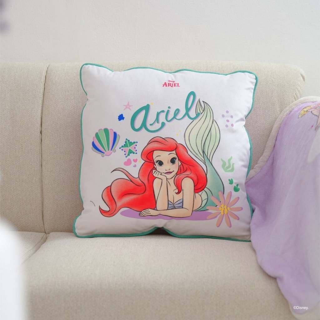 Disney Home หมอนอิง DISNEY รุ่น PRINCESS ลาย ARIEL-01 แบรนด์ DISNEYHOME ...