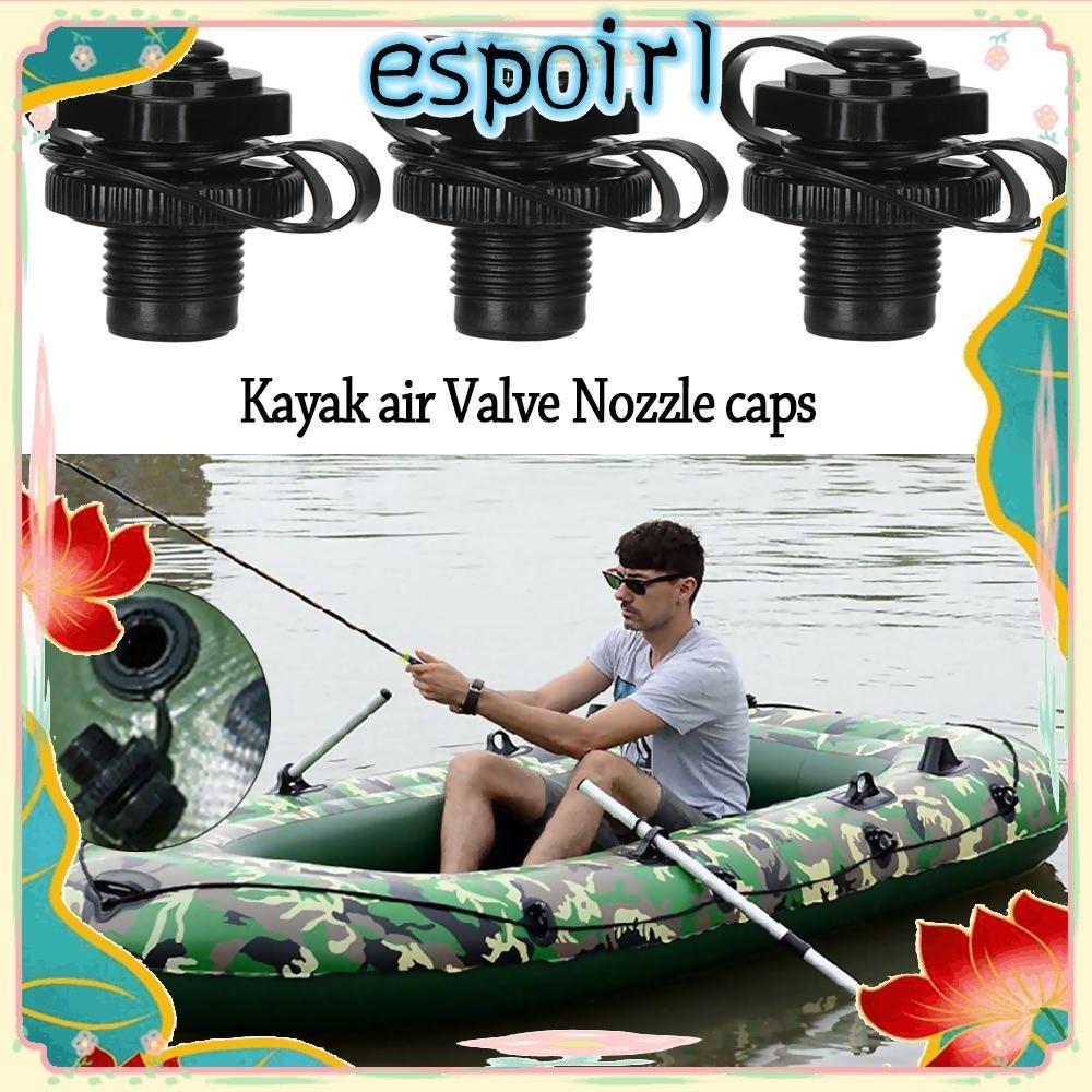 Espo 1/2pcs Air Valve พลาสติกทนทาน Kayak Raft Airbed Inflatable เรือ ...