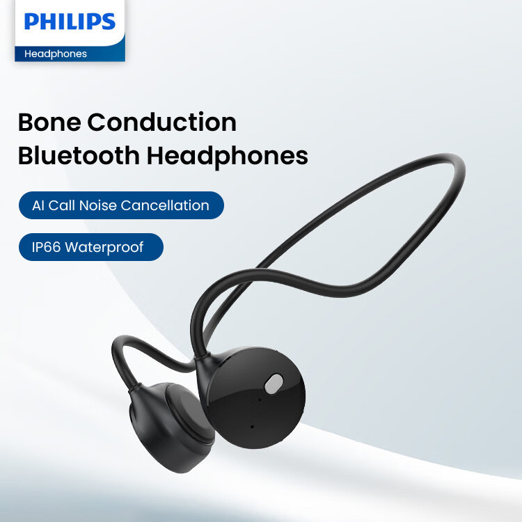 หูฟังบลูทูธกีฬา Philips Bone Conduction | Shopee Thailand