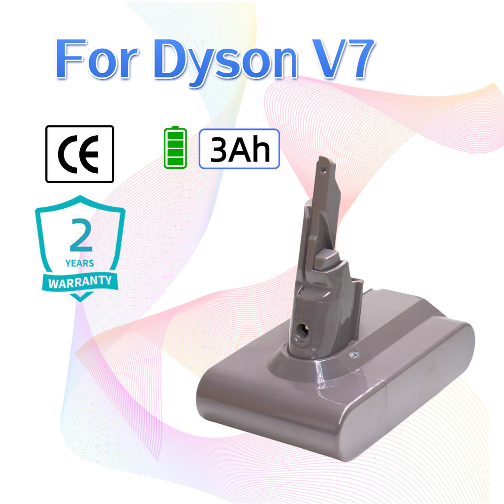 ใช้สำหรับ Dyson V7 เครื่องดูดฝุ่น 25.2V 3Ah สำหรับ Battery V7 Motorhead ...
