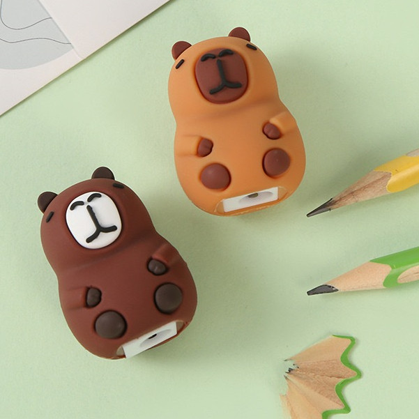 Lilo & Stitch กบเหลาดินสอ Capybara กบเหลาดินสอแบบพกพาเครื่องประดับสัตว์ ...