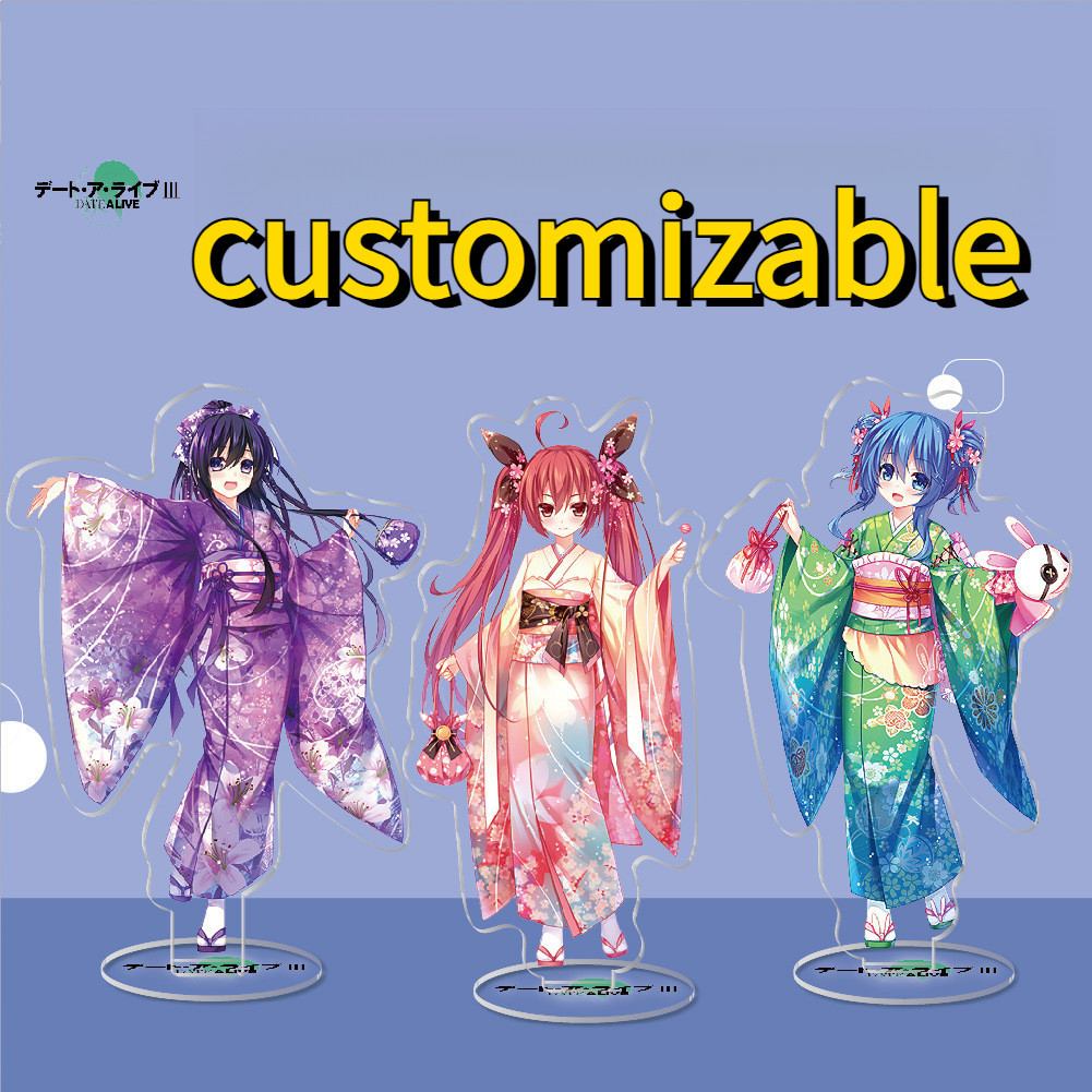 【พร้อมส่ง】ป้ายอะคริลิก Date A LIVE Tobiichi Origami Itsuka Kotori ...