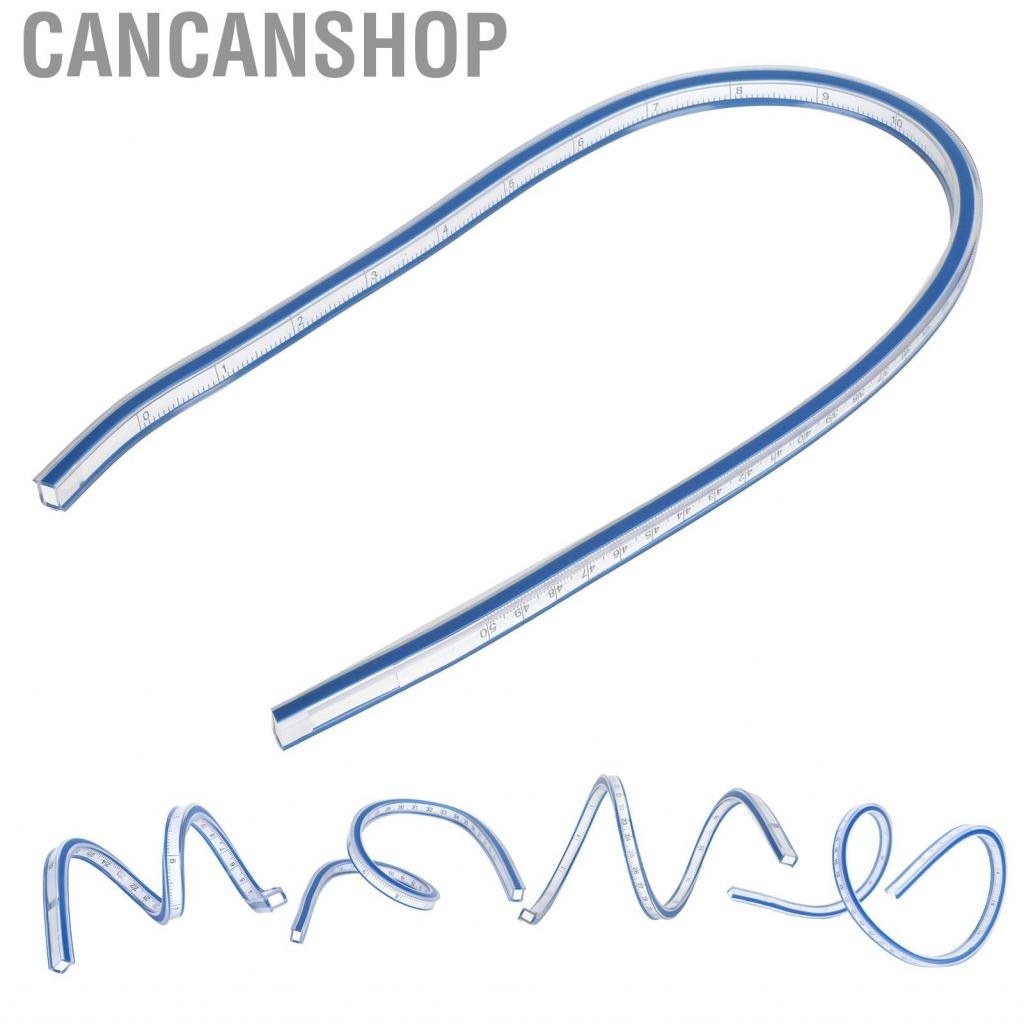 Cancanshop Flexible Tracing Ruler Curve Plastic Scale Soft Measuring ...