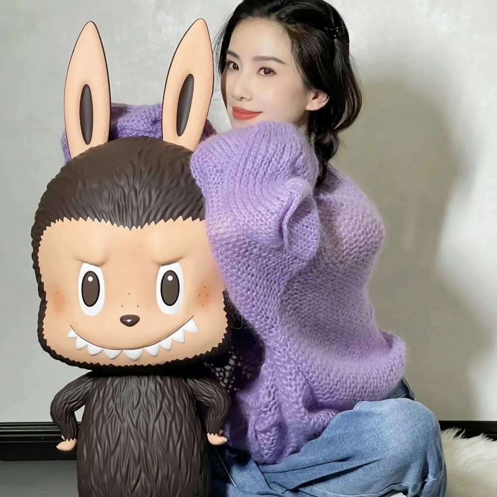 Pop Mart Labubu Star Influencer Liu Shishi สไตล ์ เดียวกันตุ ๊ กตารูปห ...