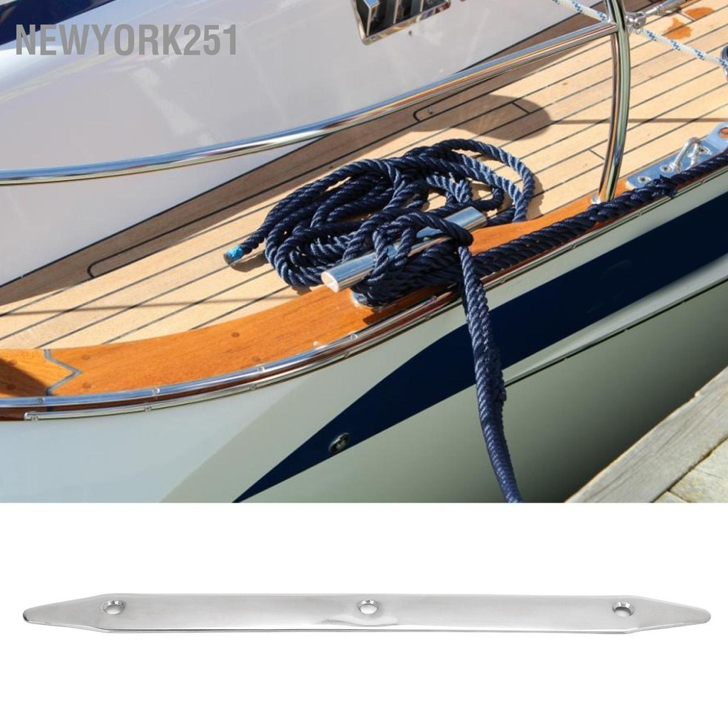 Newyork251 1 X 12in เรือถู Strake 316 สแตนเลสป้องกัน Chafing RUB Strip ...