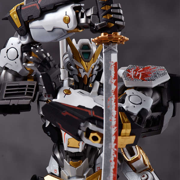 Gunpla Assembled Mold Soul MG White Sakura Sword King Red Heresy MB ...