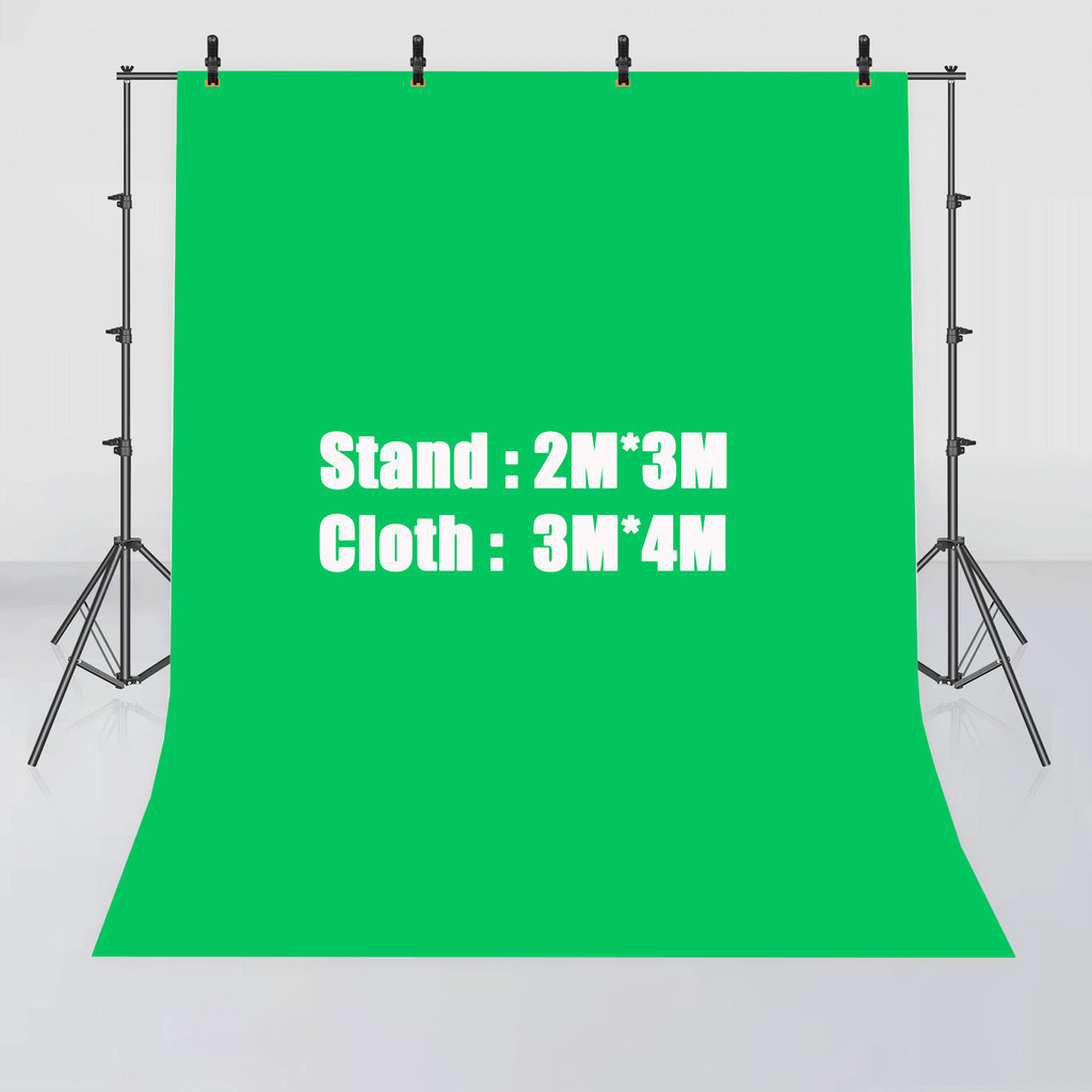 2x3M/3x3M/4M/6M Green Screen Photography Backdrop Polyester Cotton ...