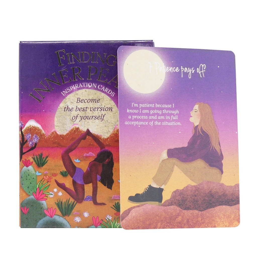 Finding Inner Peace Oracle Deck Tarot Cards Set Tarot Deck for Fortune ...