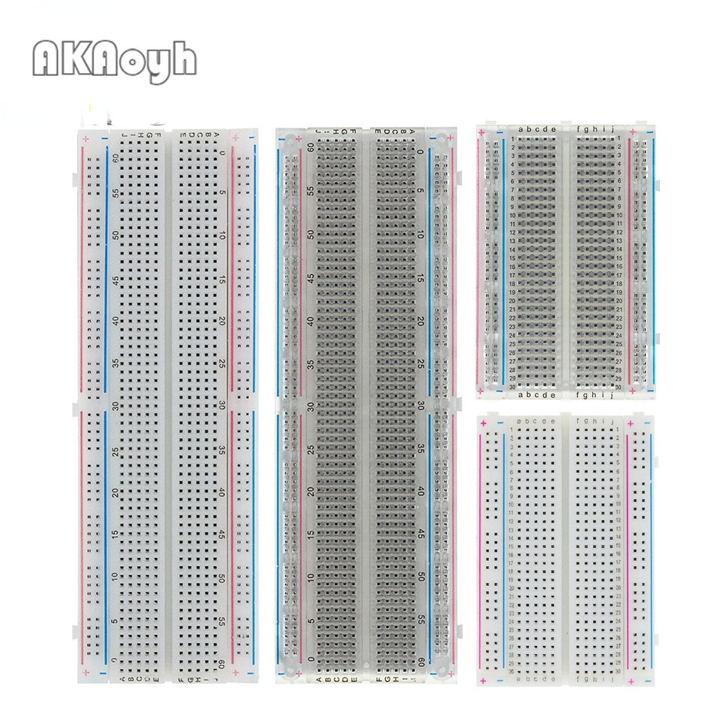 Mb102 Solderless Breadboard Mini Breadboard สําหรับ Arduino 400 830 หลุม Experiment Donut Board ...