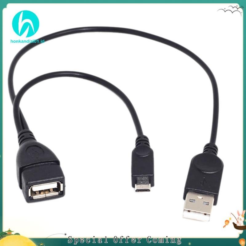 honkandizi01.th1 Micro-usb to USB Female OTG Adapter Cable with USB ...