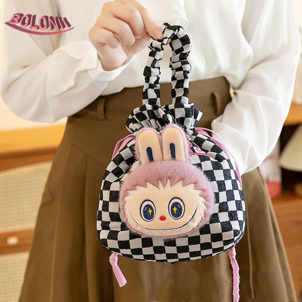 Bo Hatsune Miku กระเป๋าถือ, ความจุขนาดใหญ่ Drawstring Labubu Lucky ...