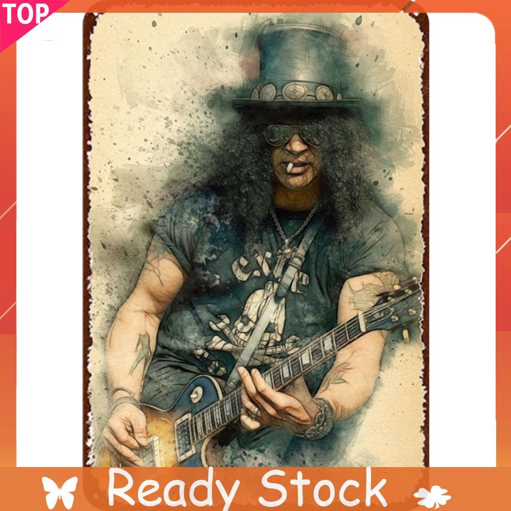 Vintage Metal Slash Tin Sign ภาพวาดเหล็กสี่เหลี่ยม Wall Bar Decor30x40 ...