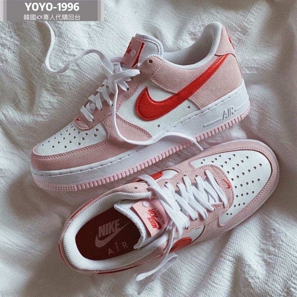รองเท้า Nike Air Force 1 AF1 คุณภาพสูงสำหรับวันวาเลนไทน์ สำหรับคู่รัก ...