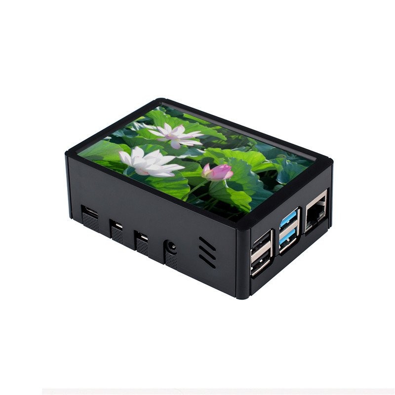กล่องเคส Raspberry Pi 2nd 3rd 4th Generation Raspberry Pi 4B พร้อมการติดตั้งพัดลม จอแสดงผลขนาด 3 ...