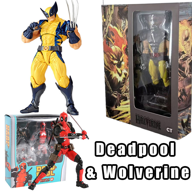 Ct ของเล่น Deadpool & Wolverine Action Figure Hellverine เครื่องประดับ ...