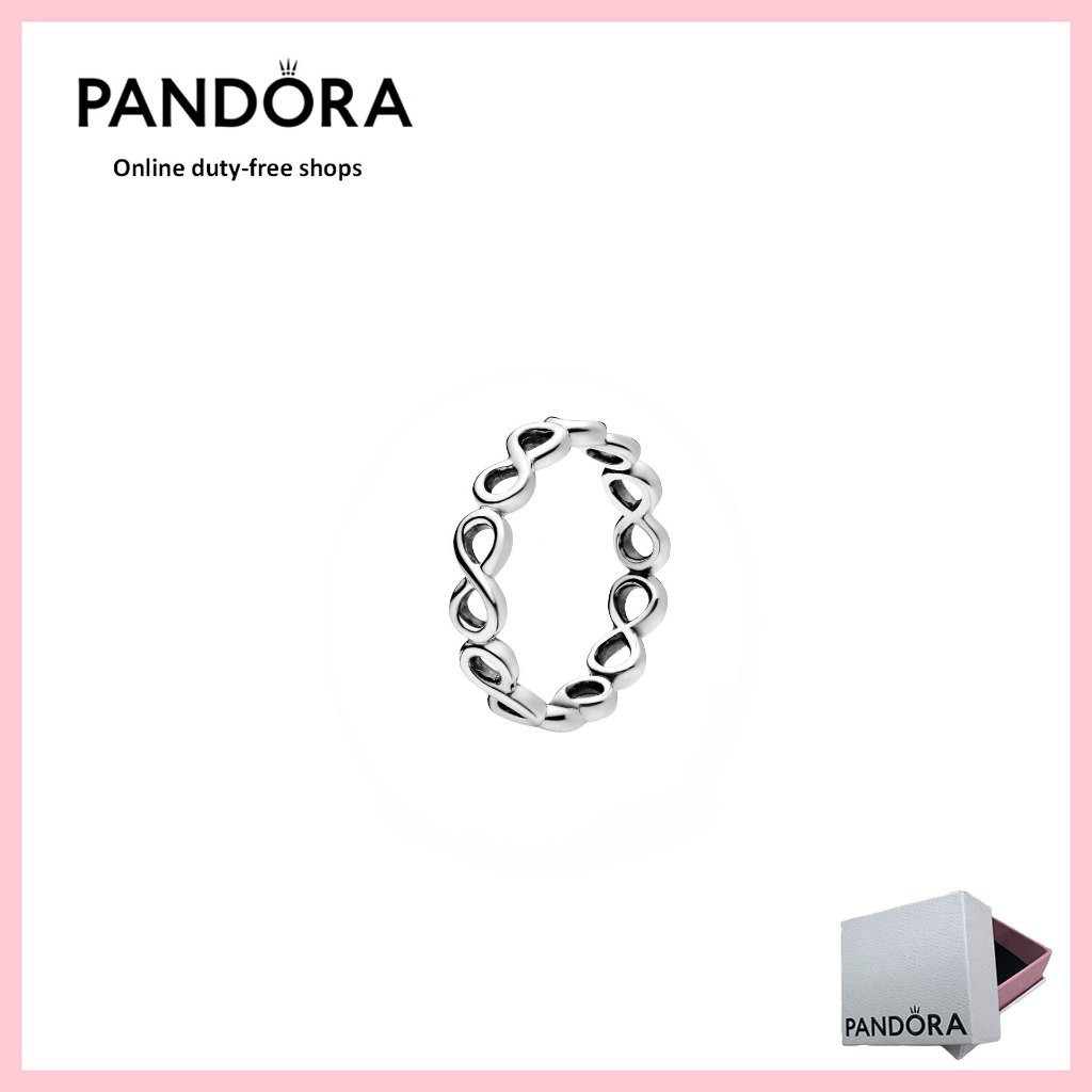 ปลอดภาษี] แหวนเครื่องประดับเงินสเตอร์ลิง S925 แท้ 100% จาก PANDORA ...